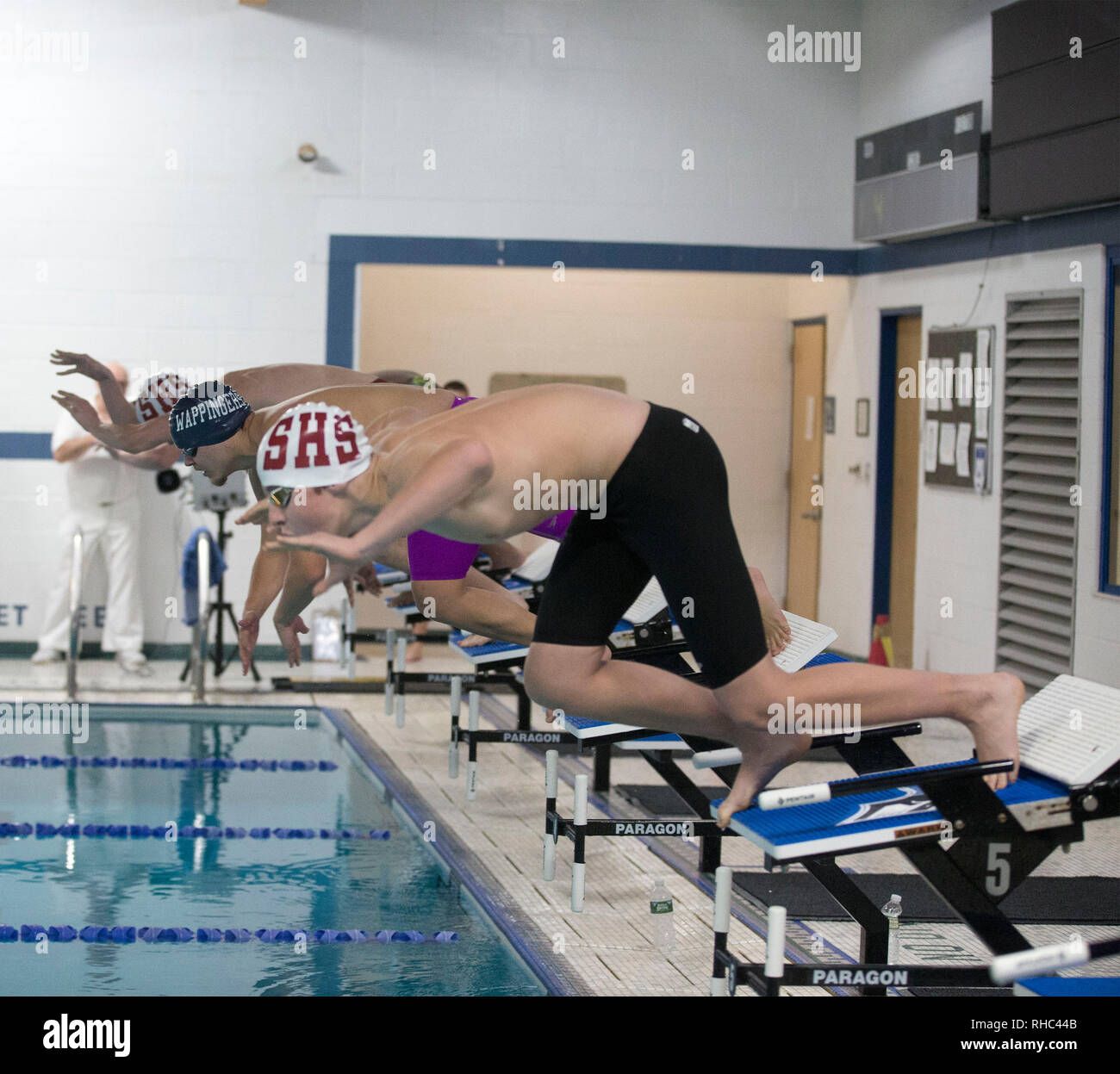 Swimming pool start hi-res stock photography and images - Alamy