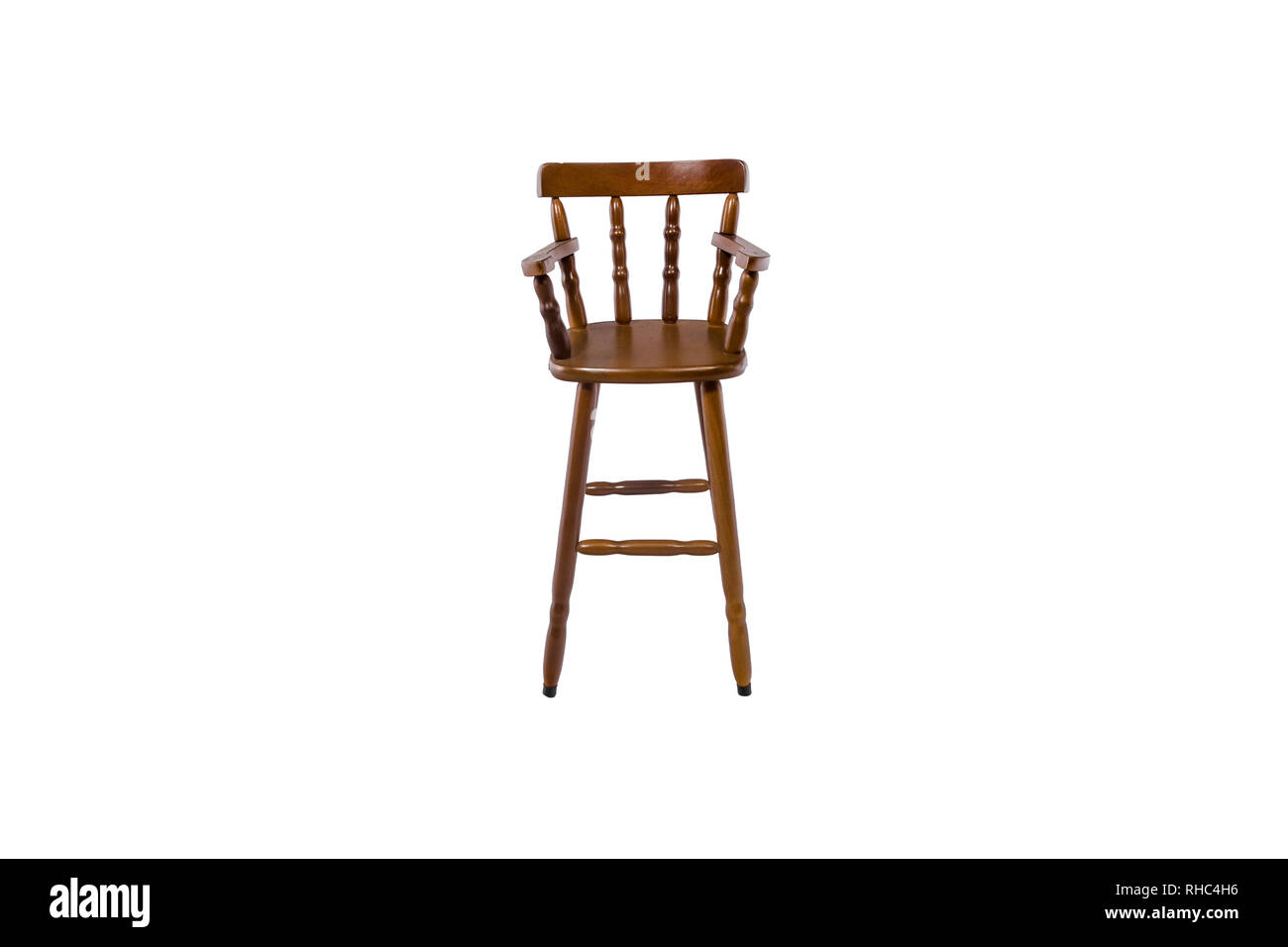 Wood chair. Object isolated of white background Stock Photo - Alamy