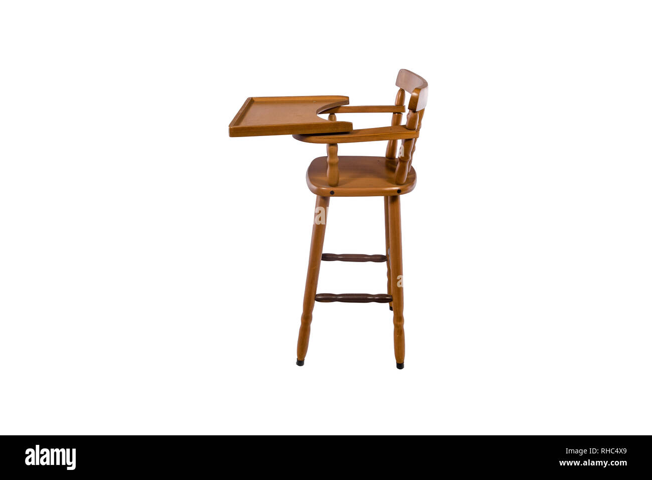 Wood chair. Object isolated of white background Stock Photo - Alamy