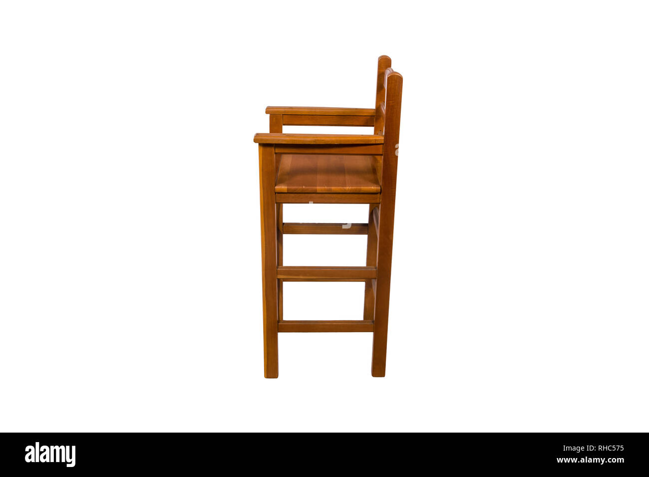 Wood chair. Object isolated of white background Stock Photo - Alamy