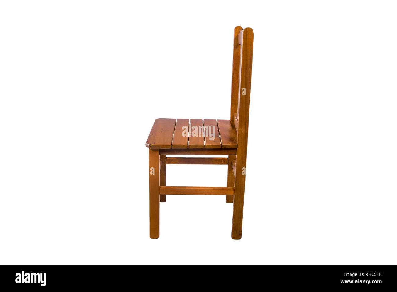 Wood chair. Object isolated of white background Stock Photo - Alamy