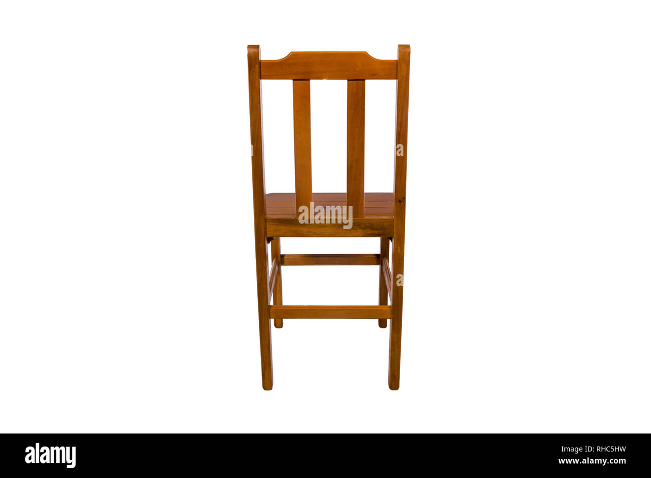 Wood chair. Object isolated of white background Stock Photo - Alamy