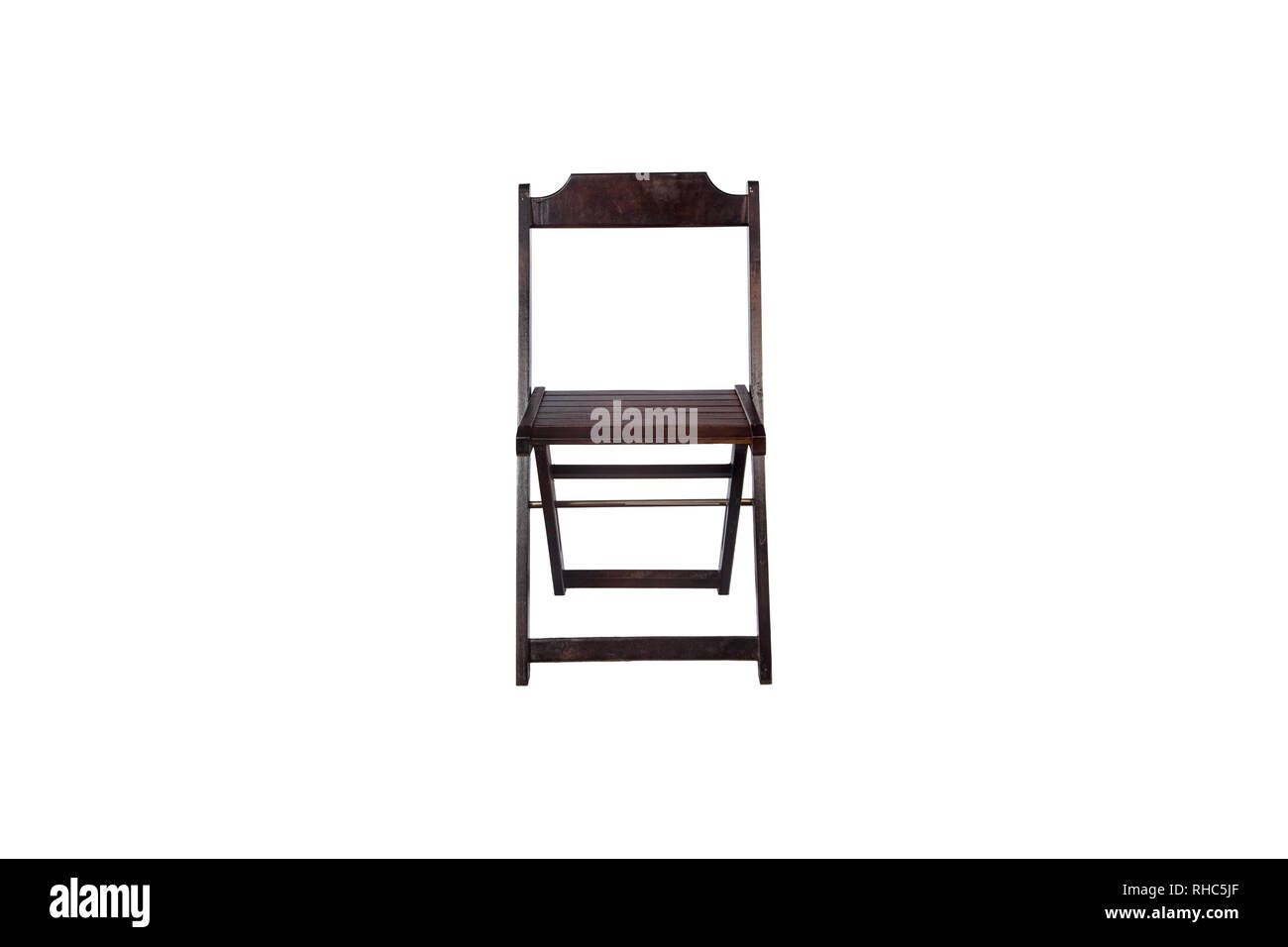 Wood chair. Object isolated of white background Stock Photo - Alamy
