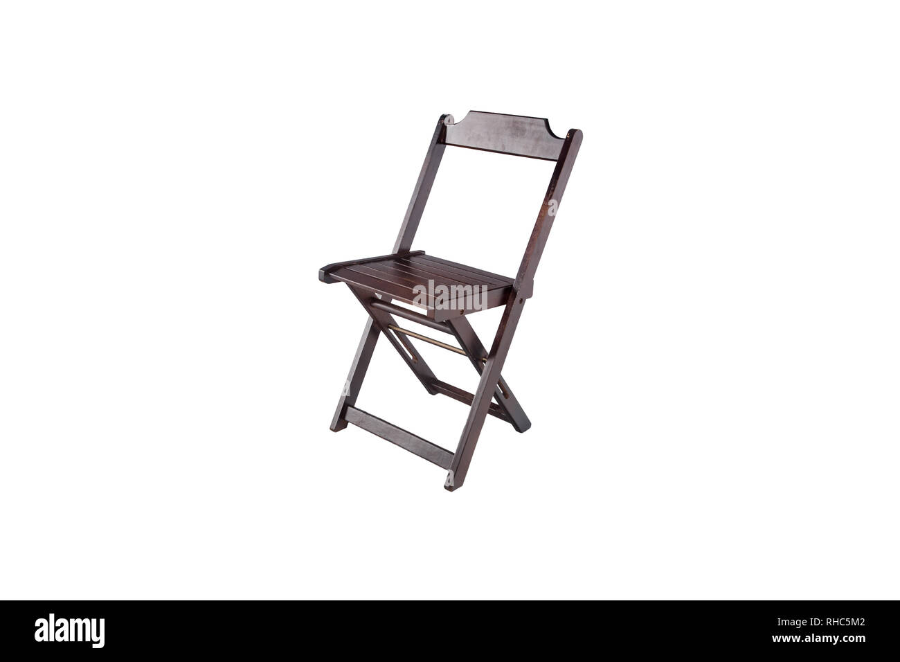 Wood chair. Object isolated of white background Stock Photo - Alamy