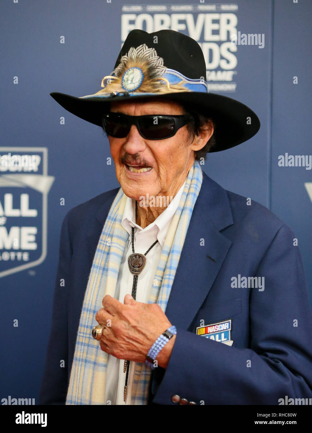 Charlotte, North Carolina, USA. 1st Feb, 2019. The King RICHARD PETTY ...
