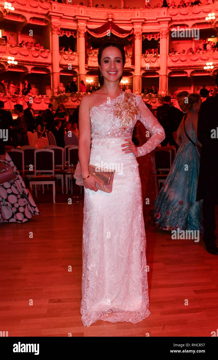 Dresden, Germany. 01st Feb, 2019. Actress Stephanie Stumph at the 14th ...