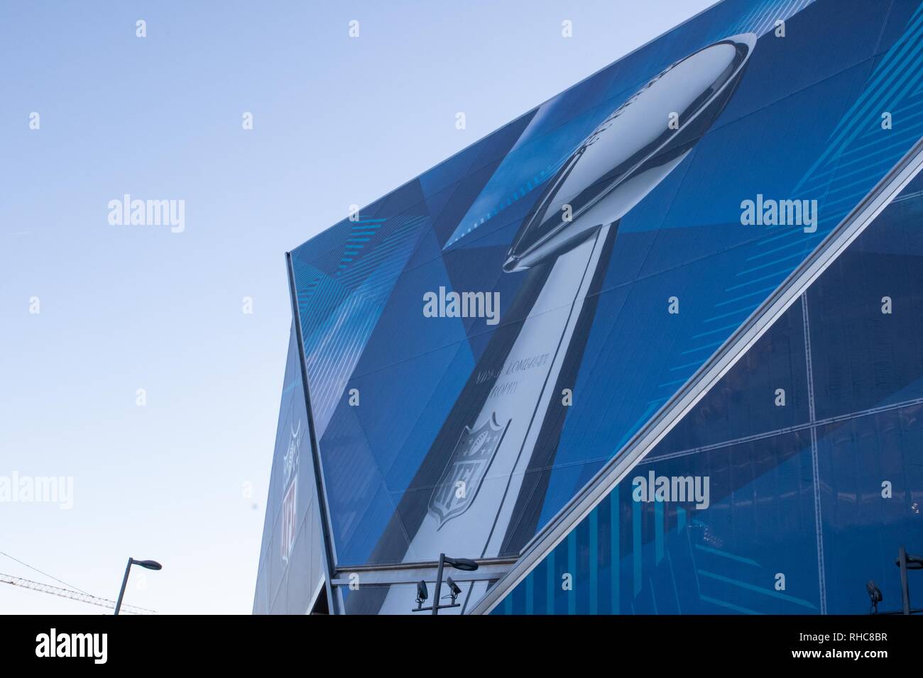 Super bowl liii trophy los angeles rams hi-res stock photography and ...