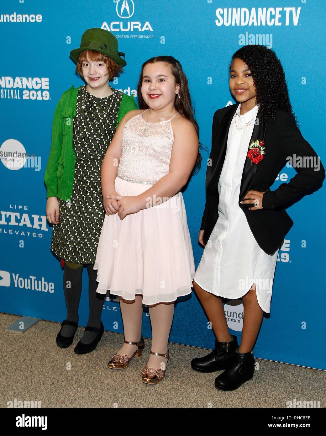 Park City, UT, USA. 1st Feb, 2019. Bella Higginbotham, Johanna Colon ...