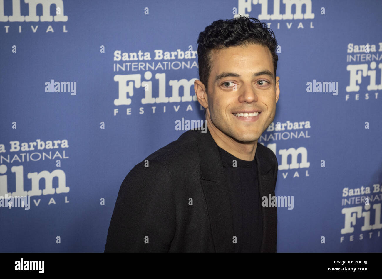 Santa Barbara, California, USA. 1st Feb, 2019. RAMI MALEK arrives on ...