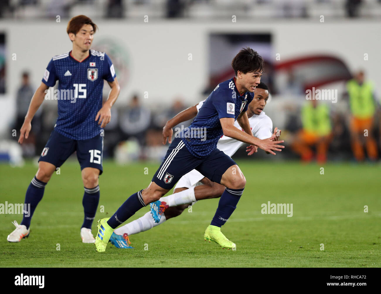 Abu Dhabi, United Arab Emirates. 1st Feb, 2019. Takashi Inui (JPN ...