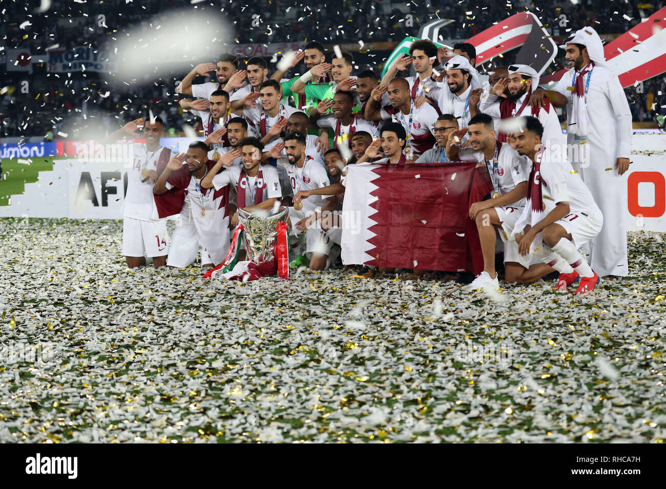 Asian cup final 2019 abu dhabi hi-res stock photography and images - Alamy
