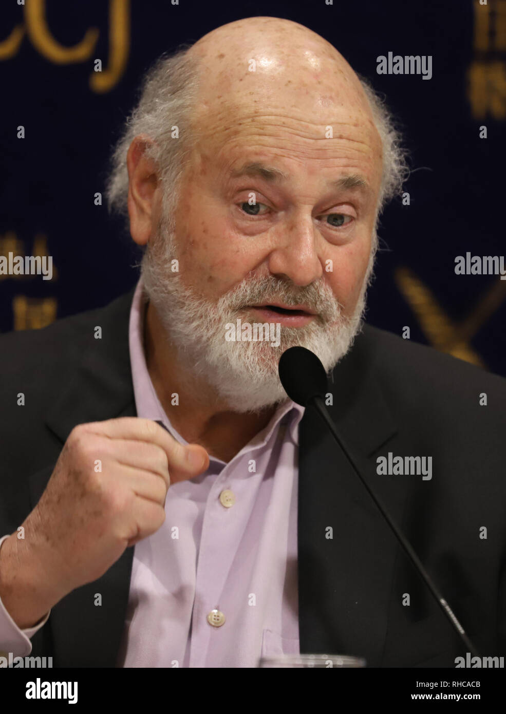 Tokyo, Japan. 1st Feb, 2019. American film director and actor Rob ...