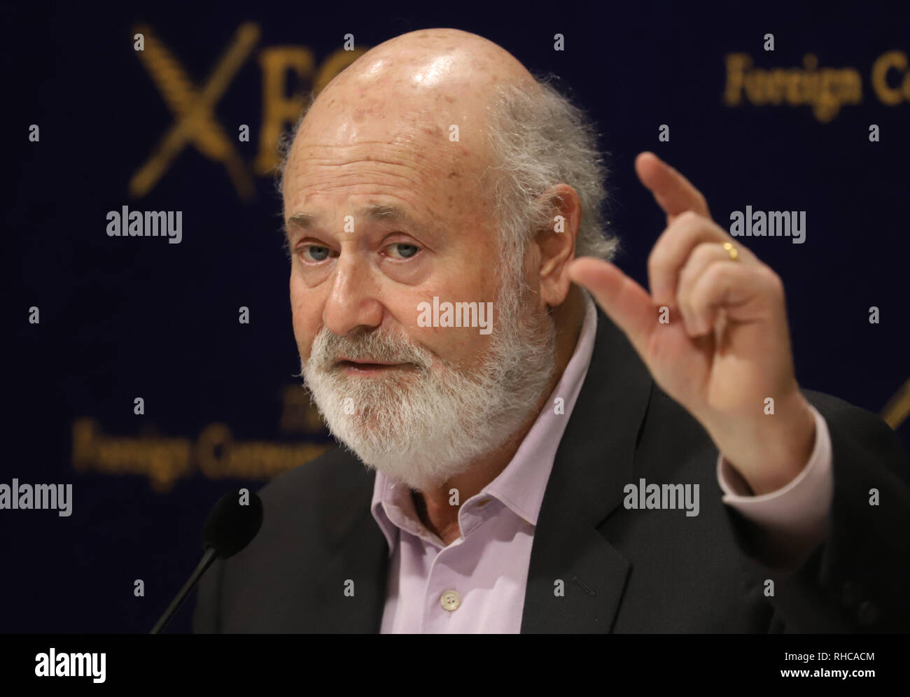 Tokyo, Japan. 1st Feb, 2019. American film director and actor Rob ...