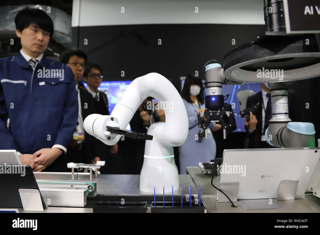 Kawasaki, Japan. 1st Feb, 2019. Japan's electronics giant NEC ...