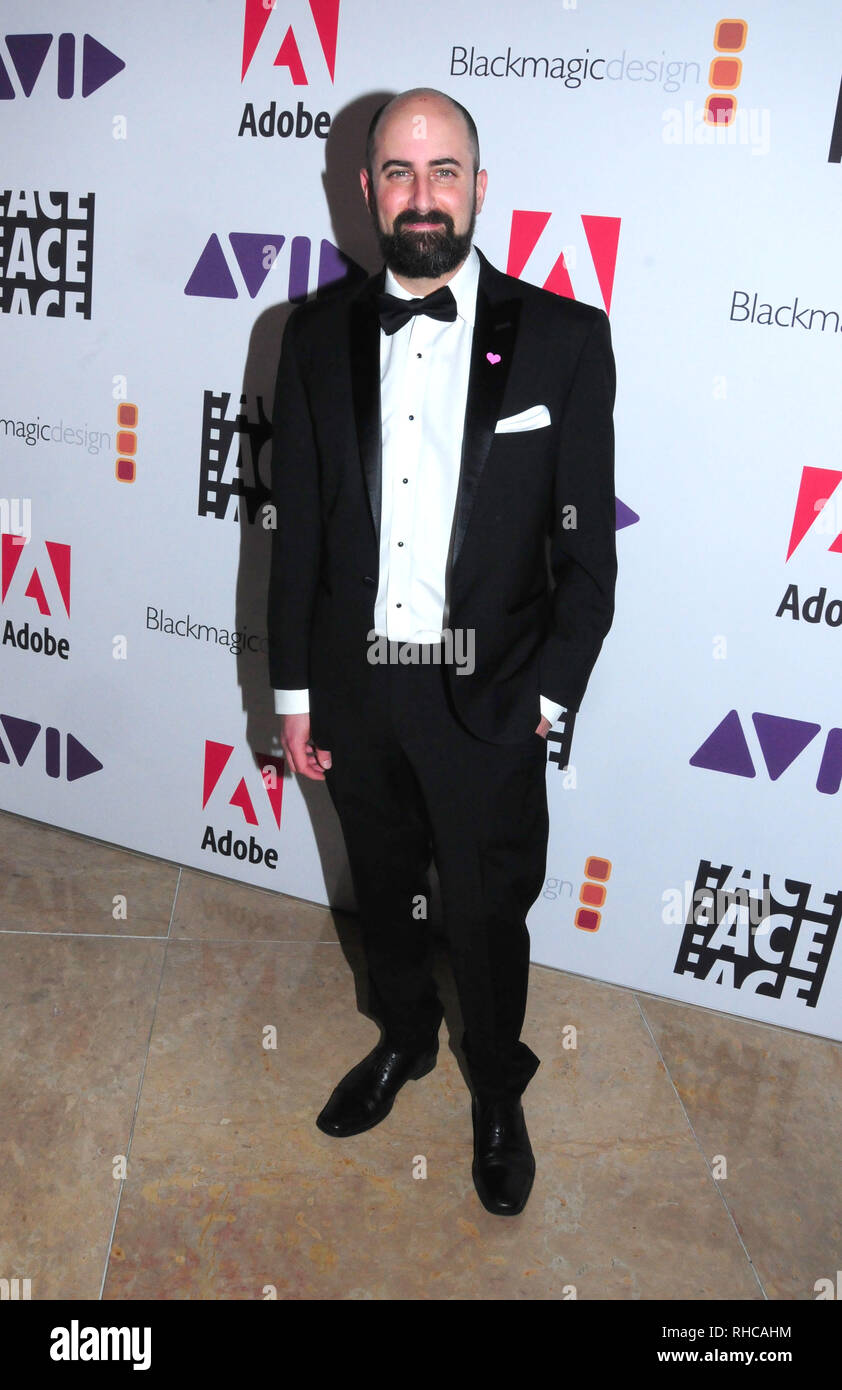 Beverley Hills, California, USA. 01st Feb, 2019. Editor/producer Aaron ...