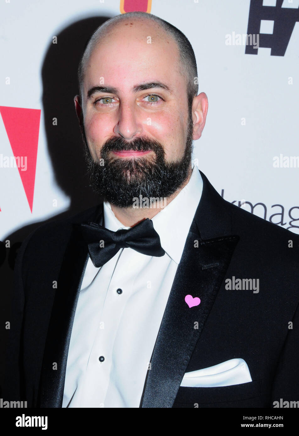 Beverley Hills, California, USA. 01st Feb, 2019. Editor/producer Aaron ...