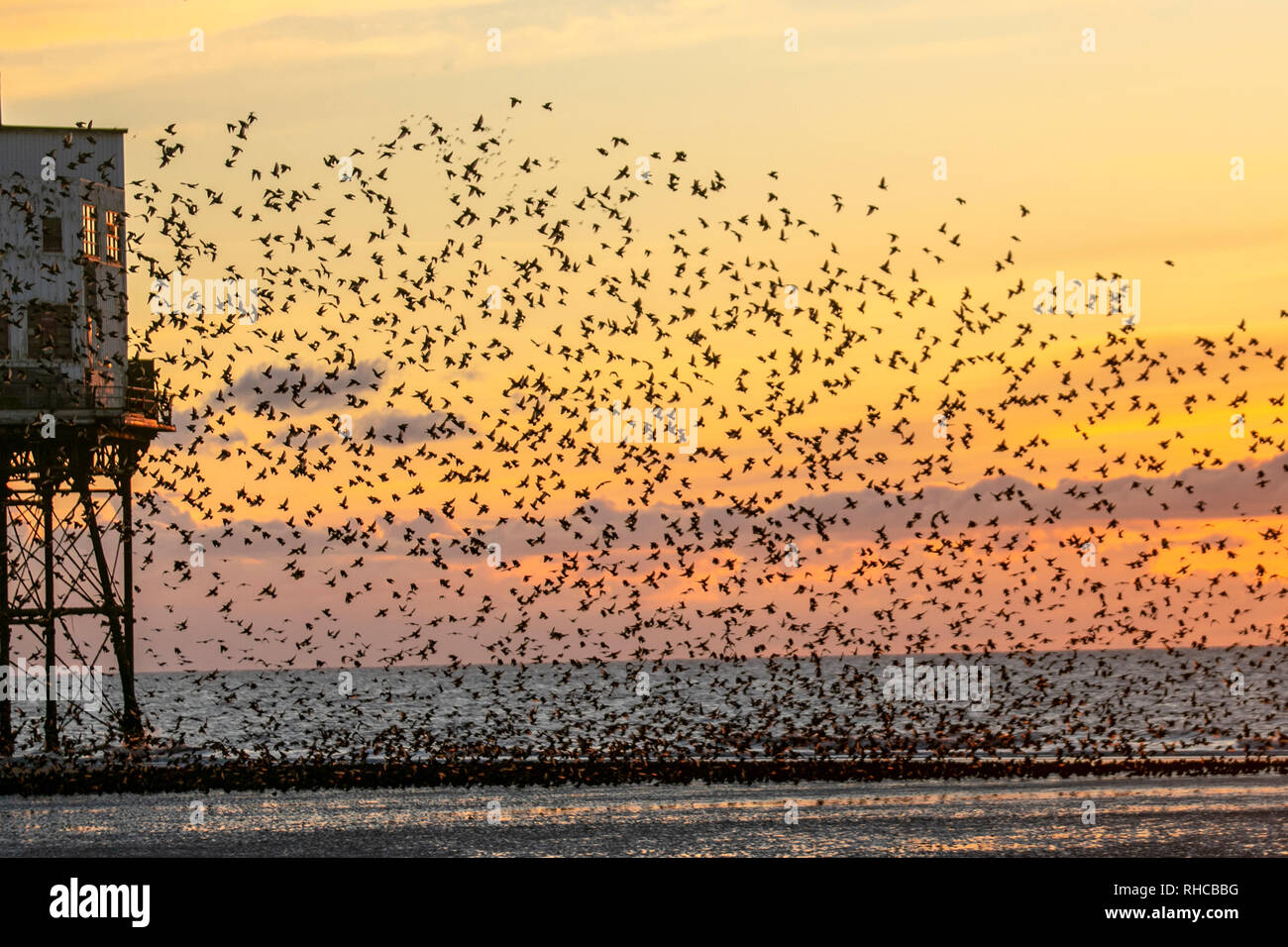 Blackpool, Lancashire. 1st Feb, 2019. The last waltz before bed, a ...
