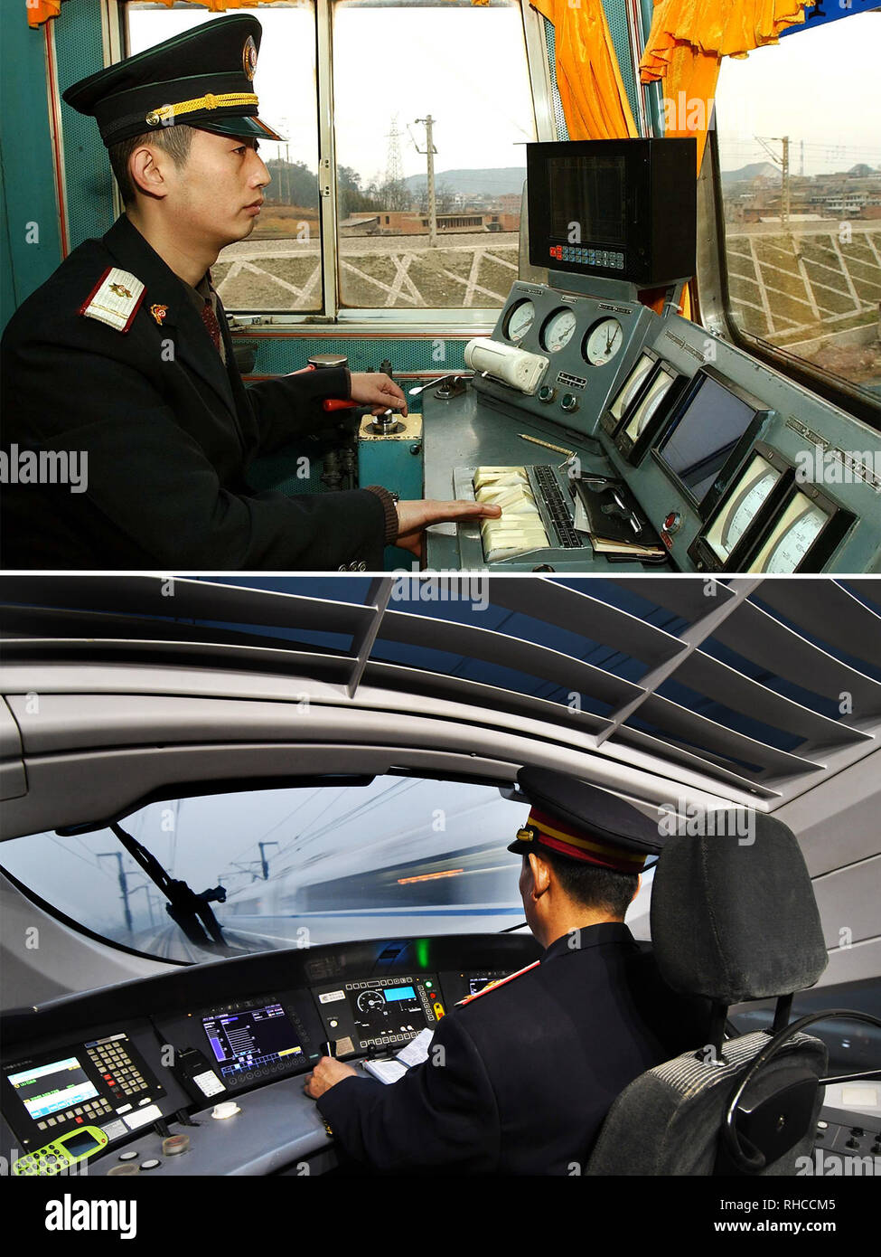 Bullet train driver hi-res stock photography and images - Alamy