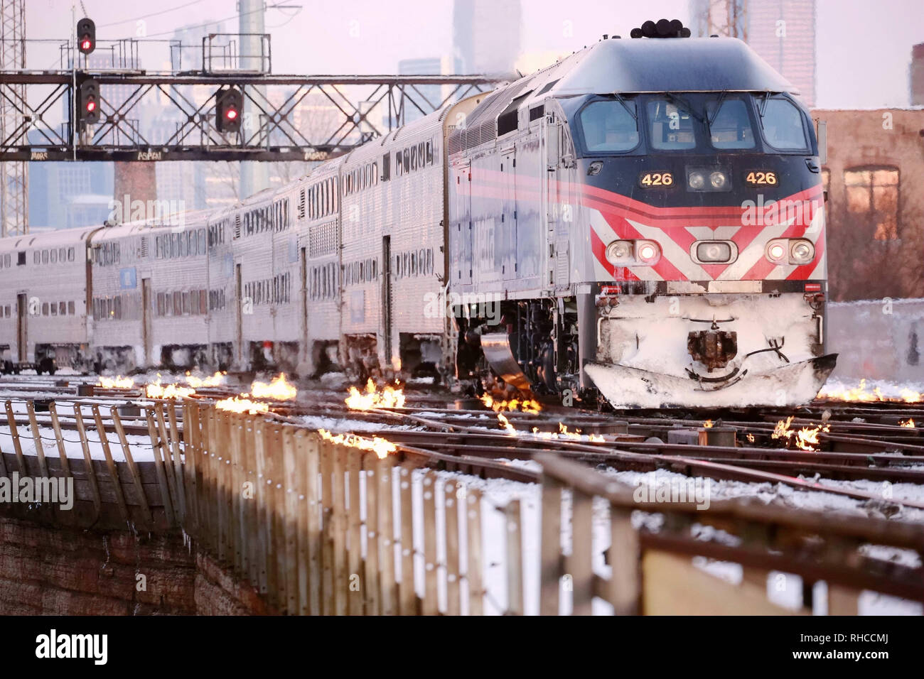 Chicago metra 2019 hi-res stock photography and images - Alamy