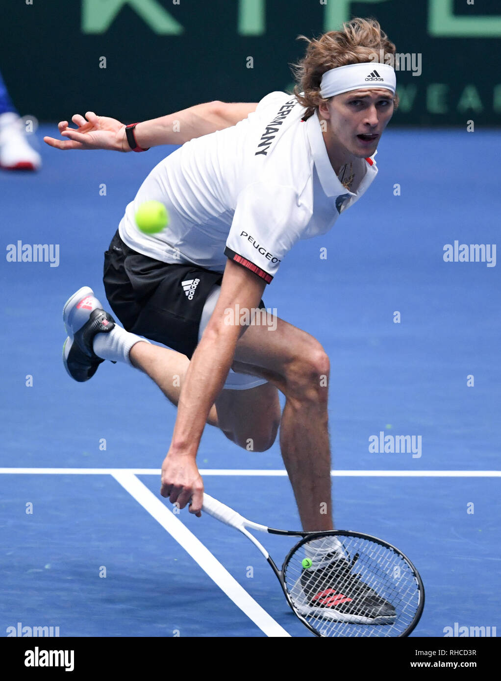 Frankfurt, Germany. Main: Tennis: Davis Cup, qualification round ...