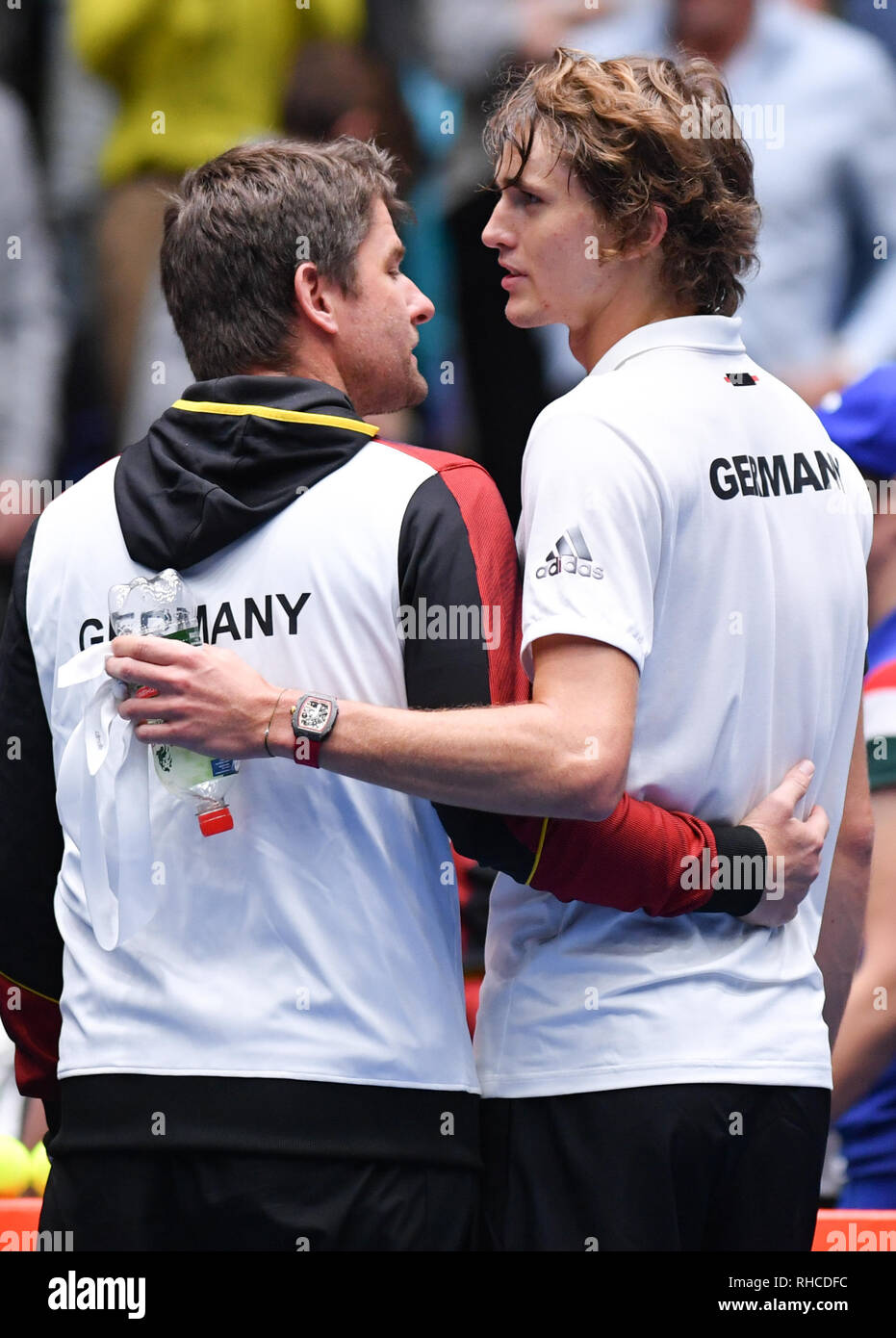 Frankfurt, Germany. Main: Tennis: Davis Cup, qualification round ...