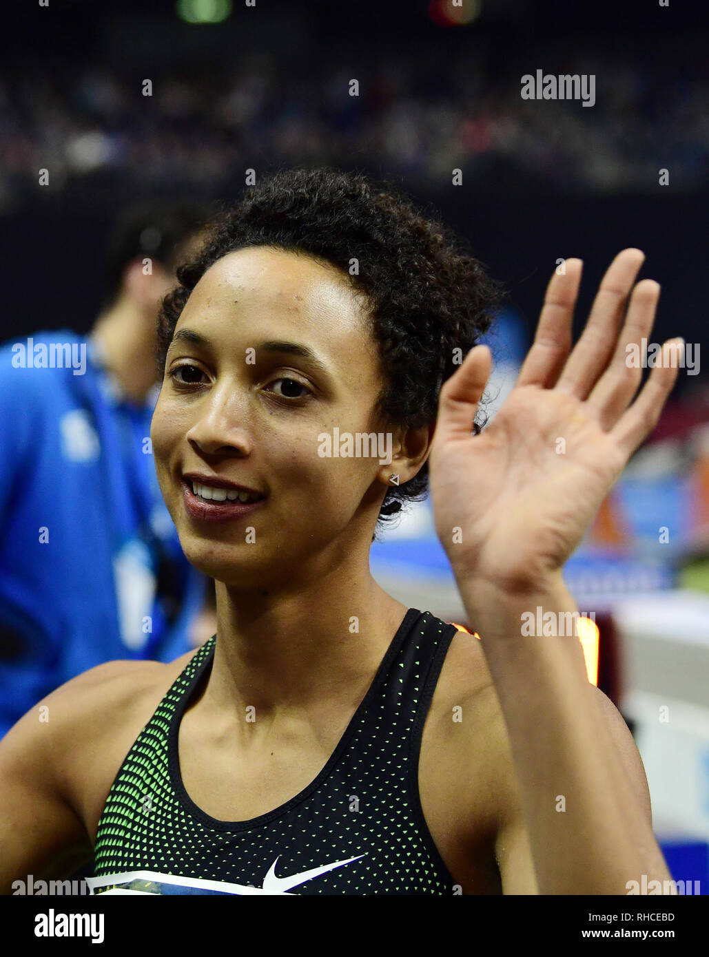 Berlin, Germany. 01st Feb, 2019. ISTAF Indoor, long jump, women, in the ...