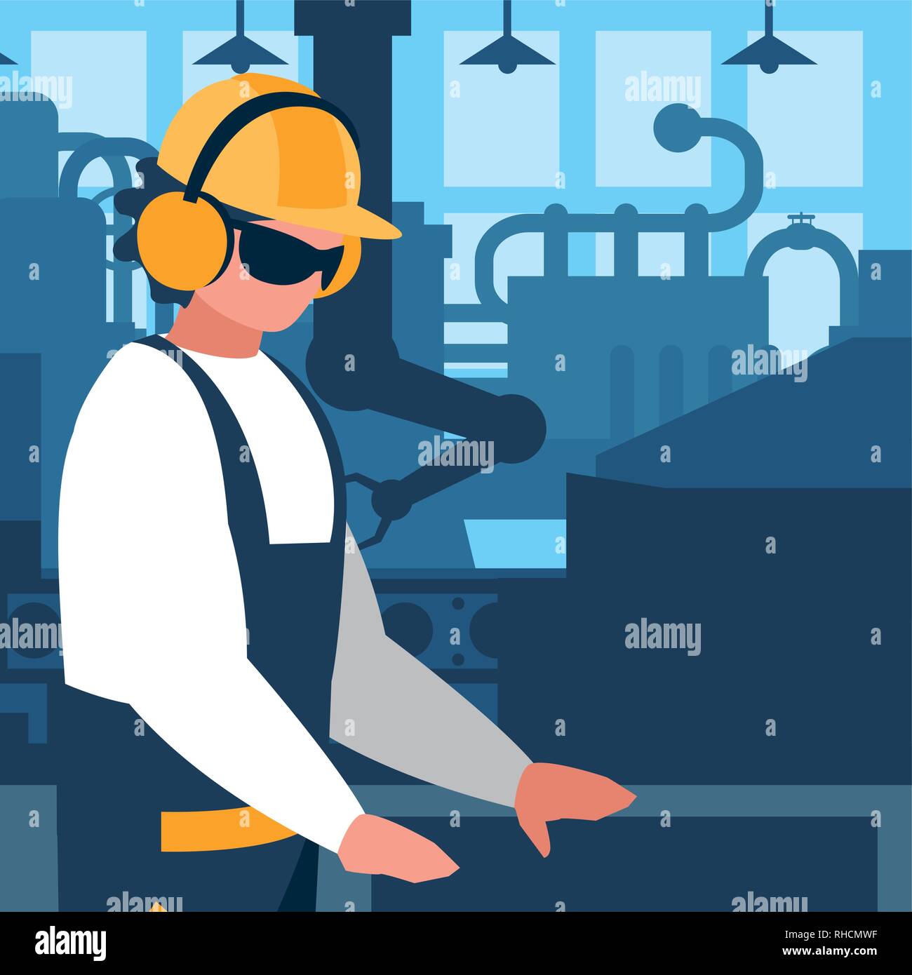 Workman Stock Vector Images - Alamy