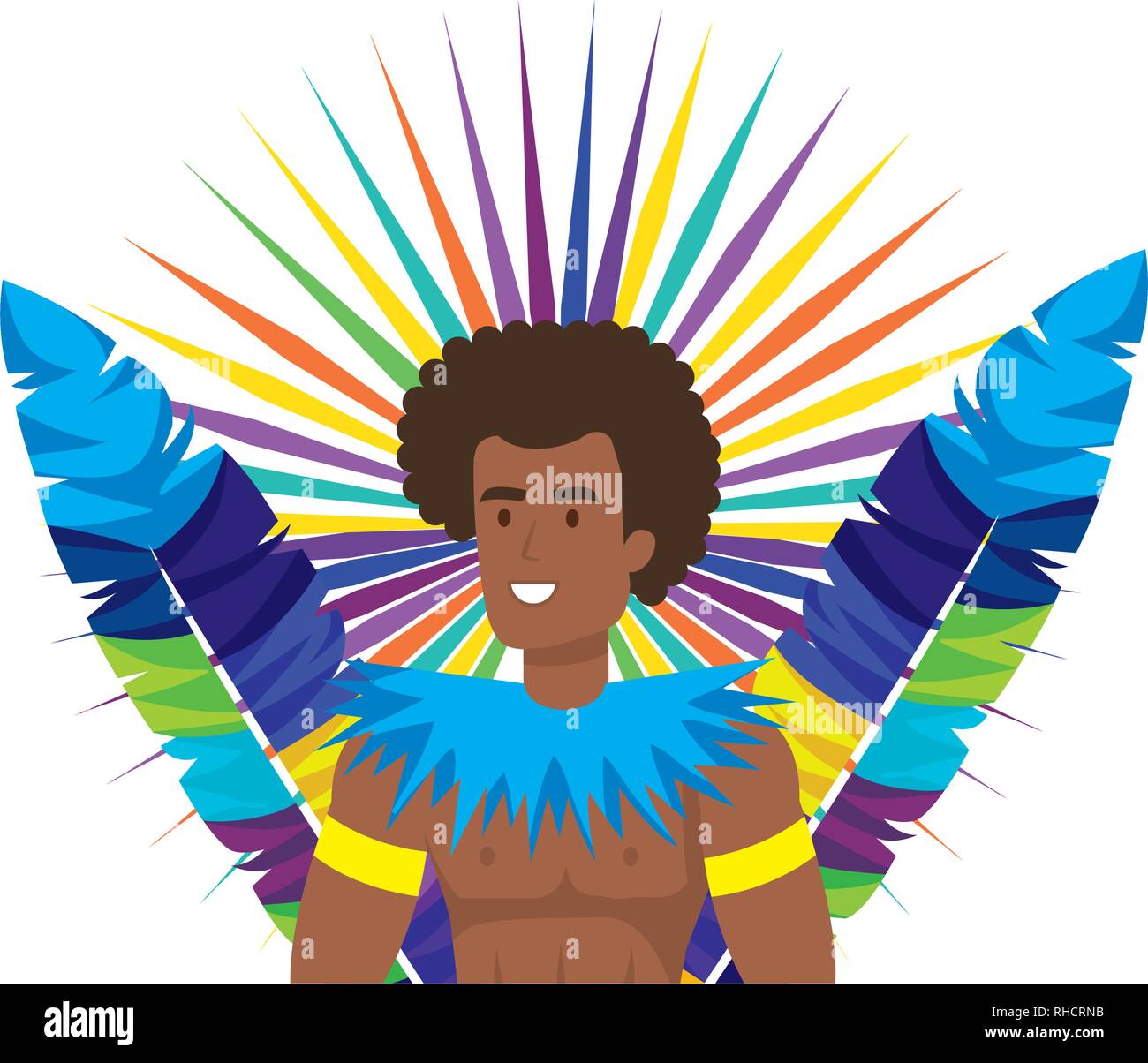 brazilian male dancer character Stock Vector Image & Art - Alamy