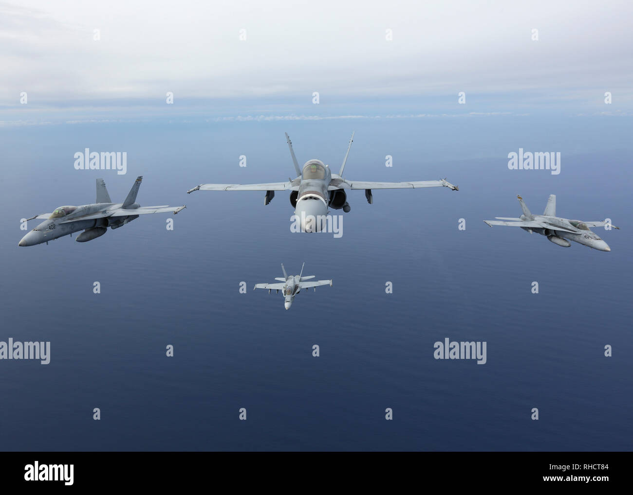 An F/A-18C with Marine Fighter Attack Squadron (VMFA) 323, Marine ...