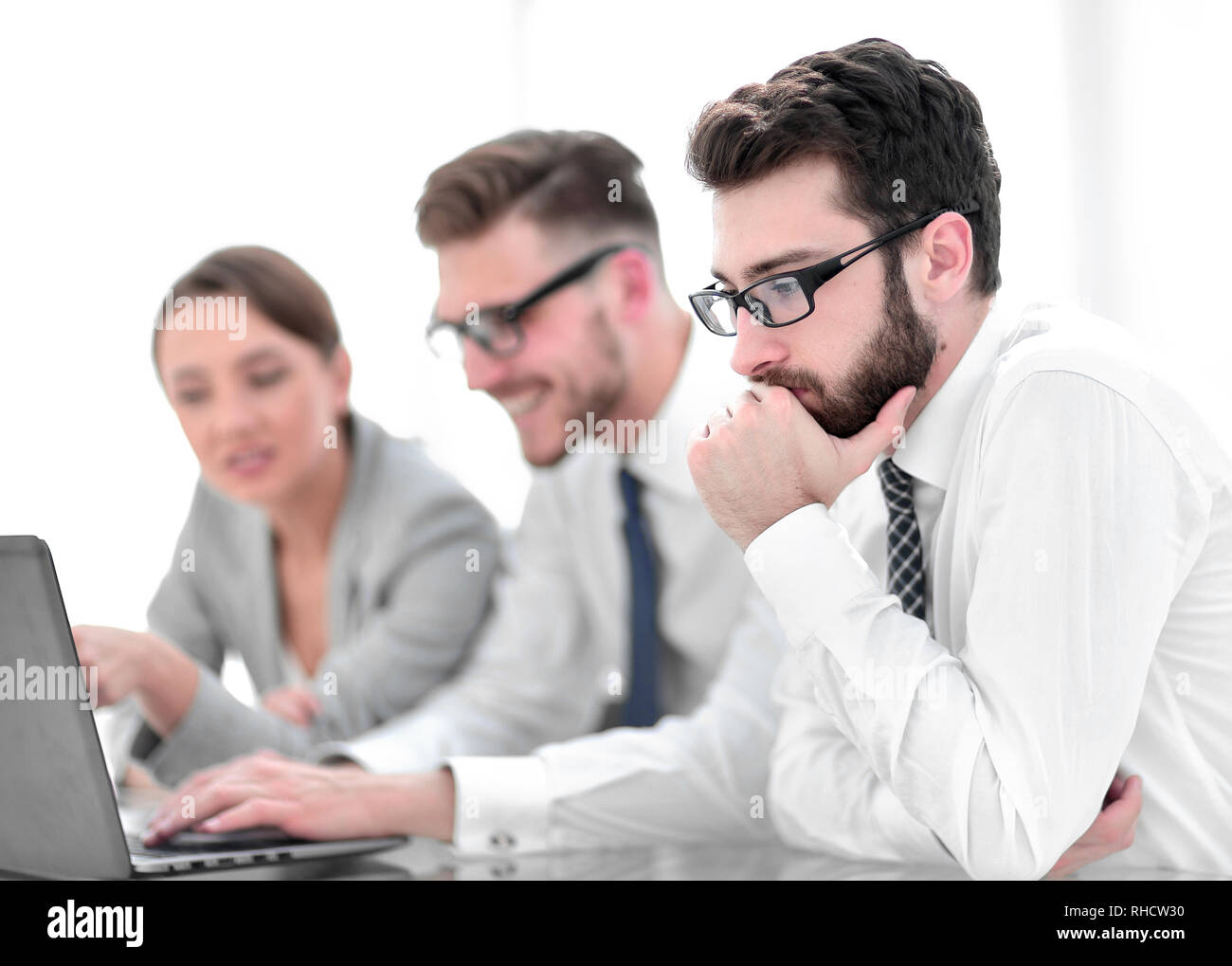 business team making important decisions Stock Photo - Alamy