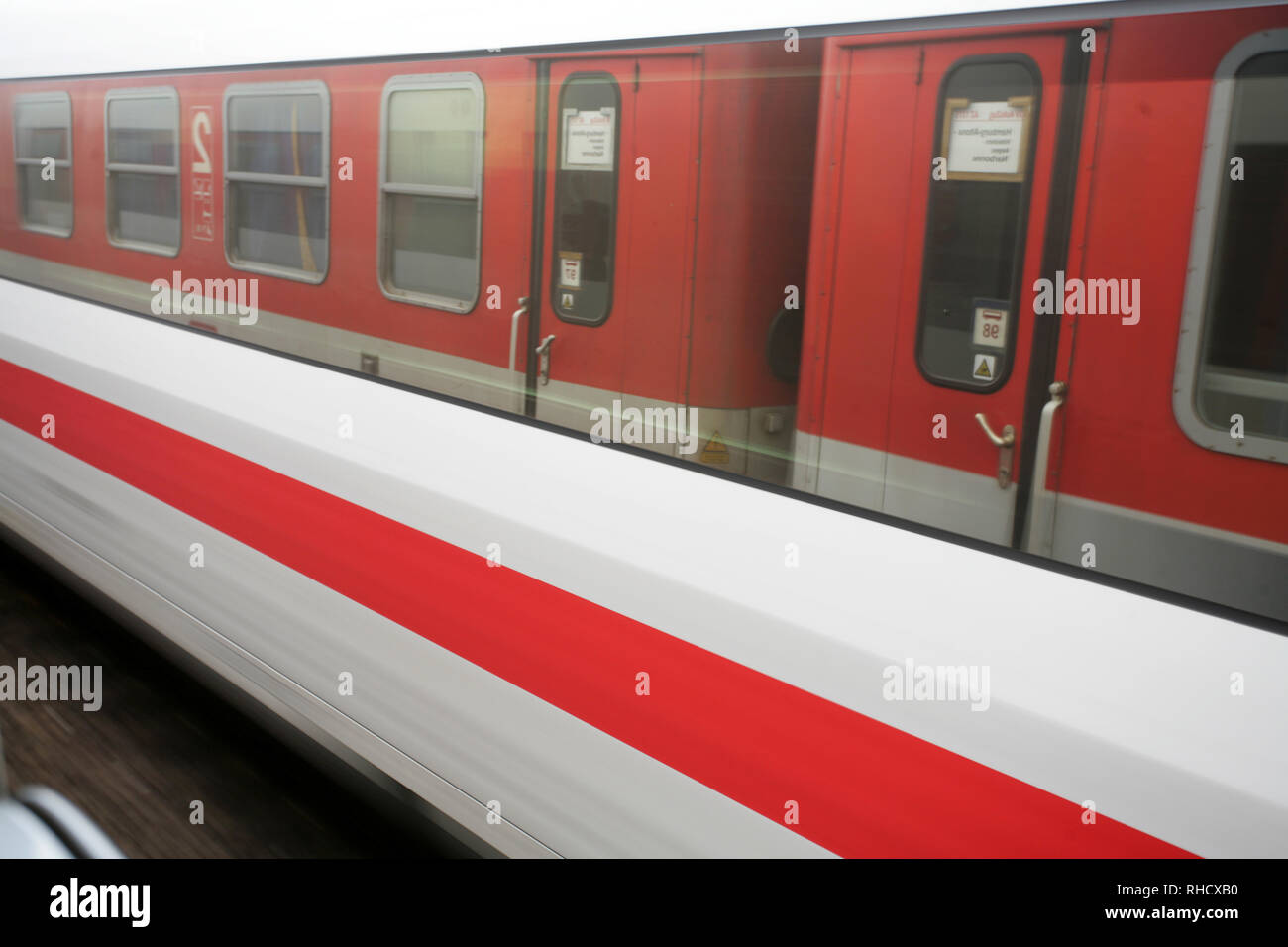 Trains in Germany Stock Photo - Alamy