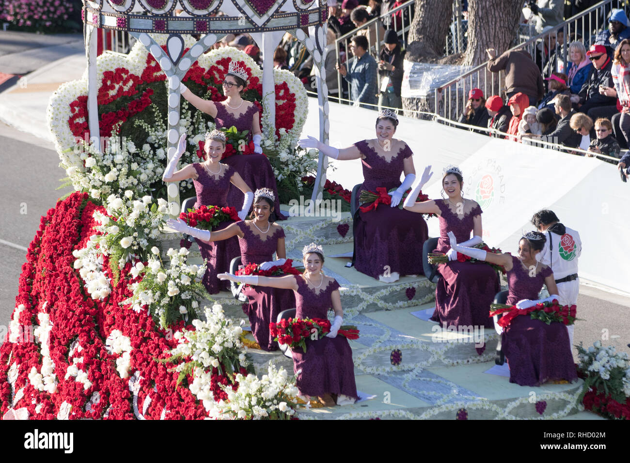2019 Tournament of Roses Parade in Pasadena, California on January 1 ...