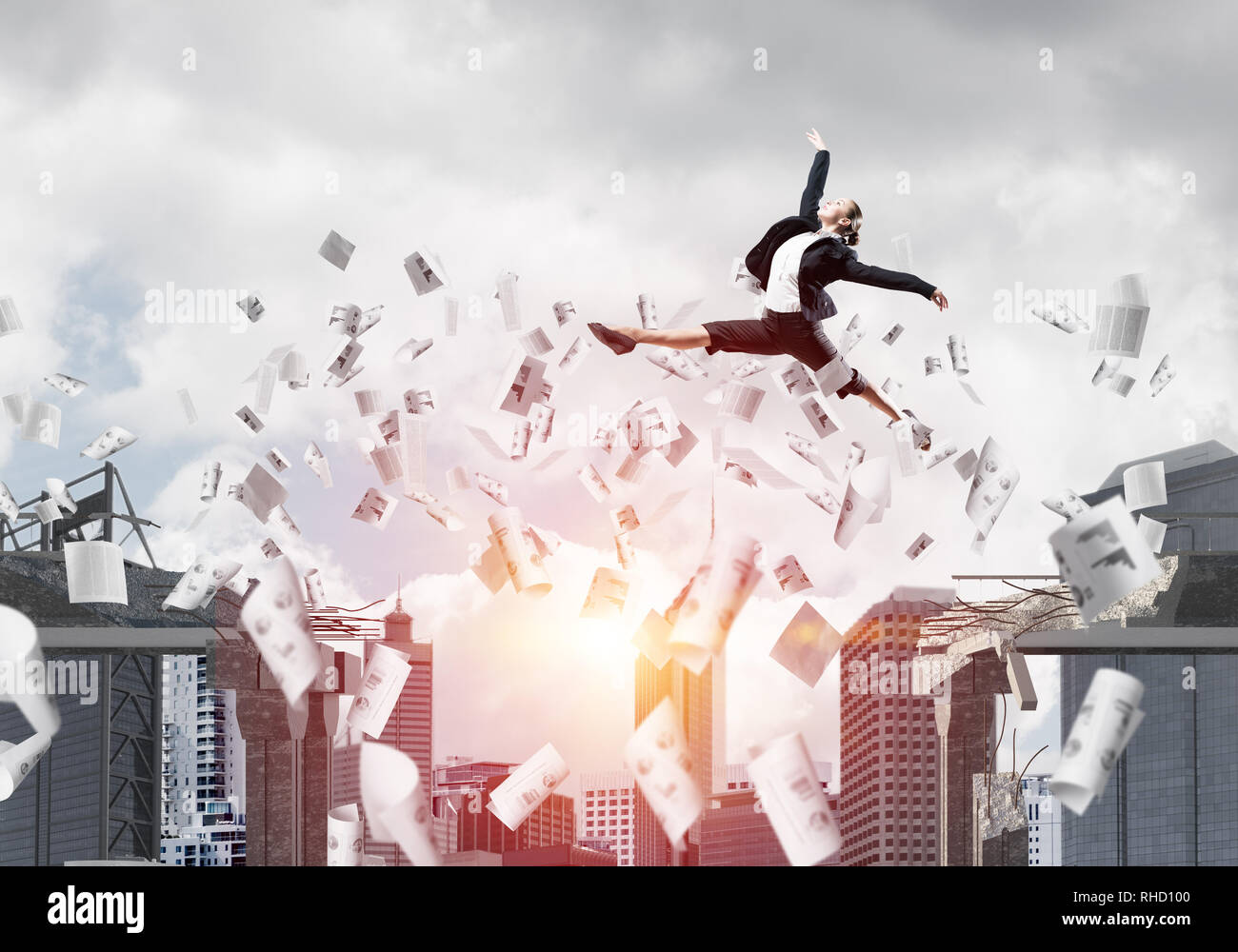 Problem and difficulties overcoming concept Stock Photo - Alamy