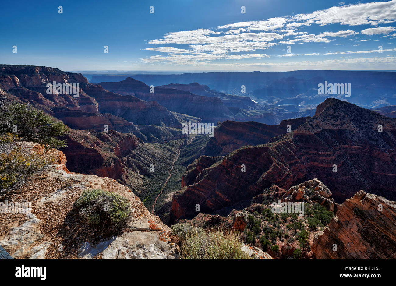 Cape royal viewpoint grand canyon north rim hi-res stock photography ...
