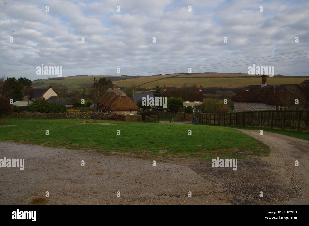 The Macmillan Way. Long-distance trail. Dorset. England. UK Stock Photo ...