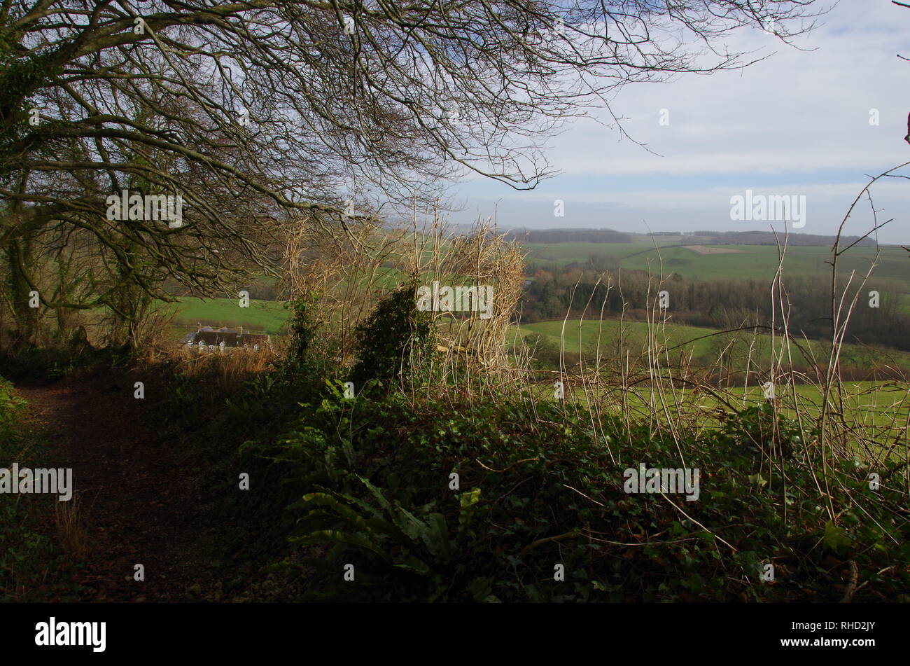 Compton Valence. The Macmillan Way. Long-distance trail. Dorset ...