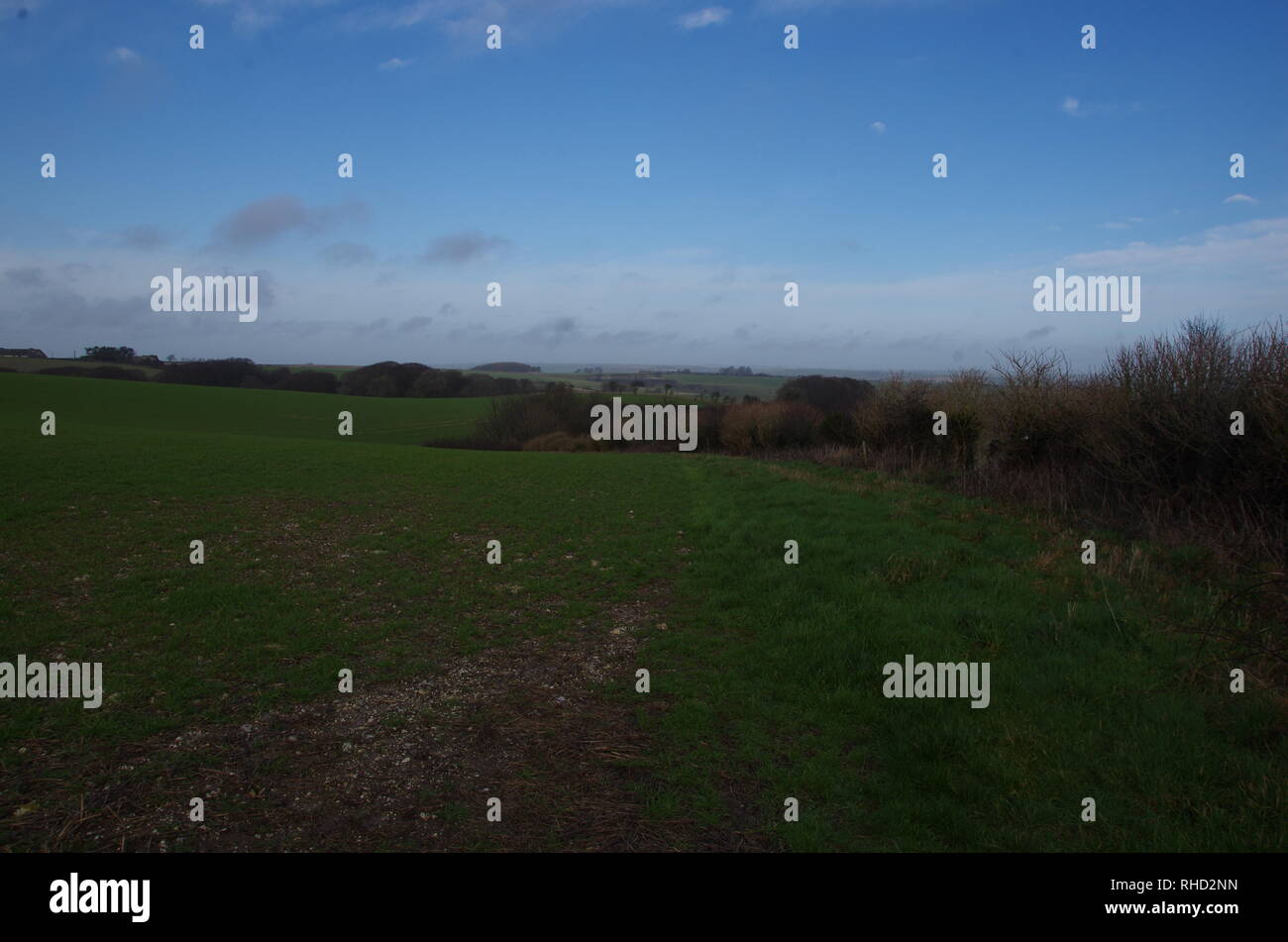 The Macmillan Way. Long-distance trail. Dorset. England. UK Stock Photo ...