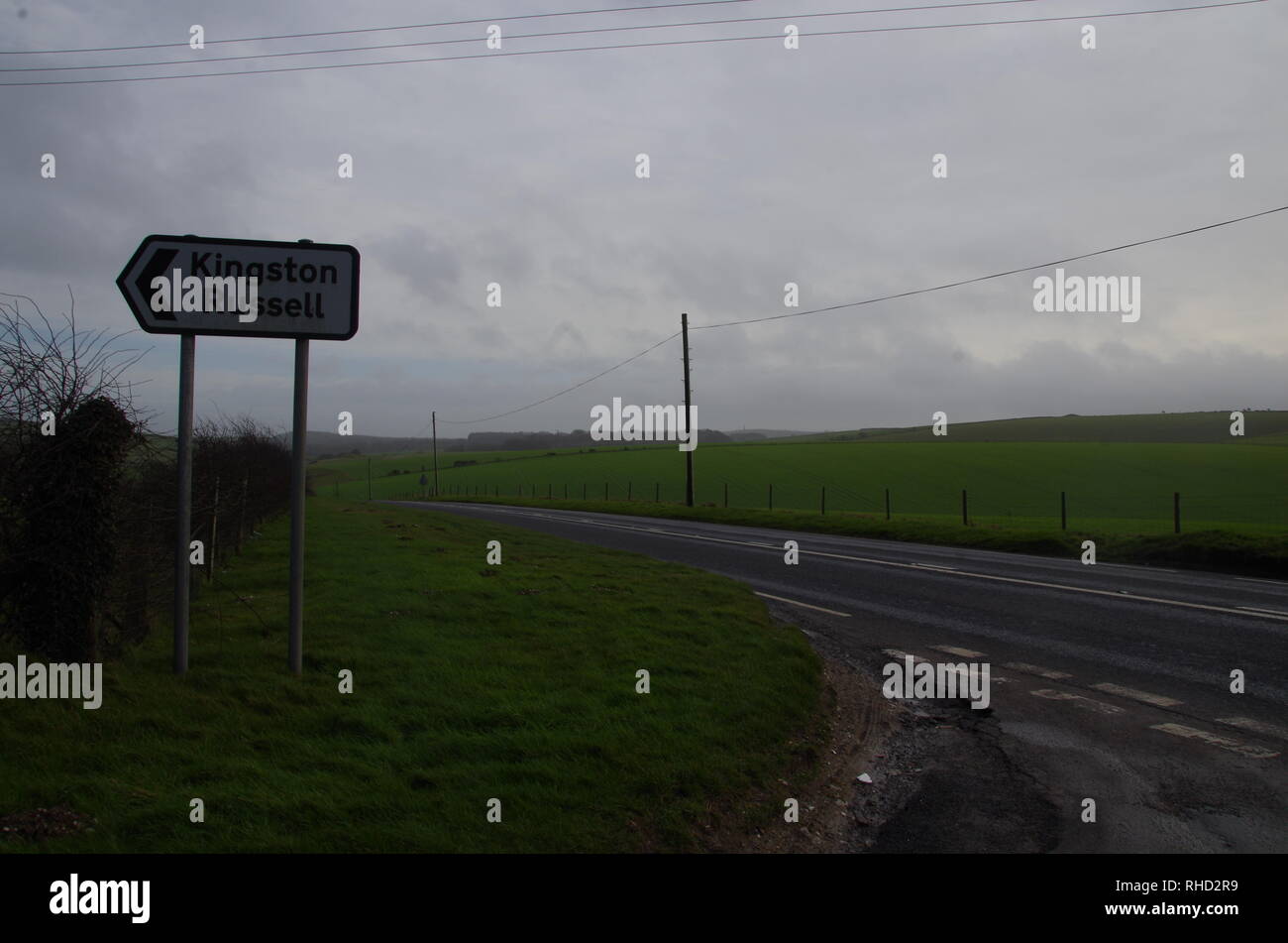 The Macmillan Way. Long-distance trail. Dorset. England. UK Stock Photo ...