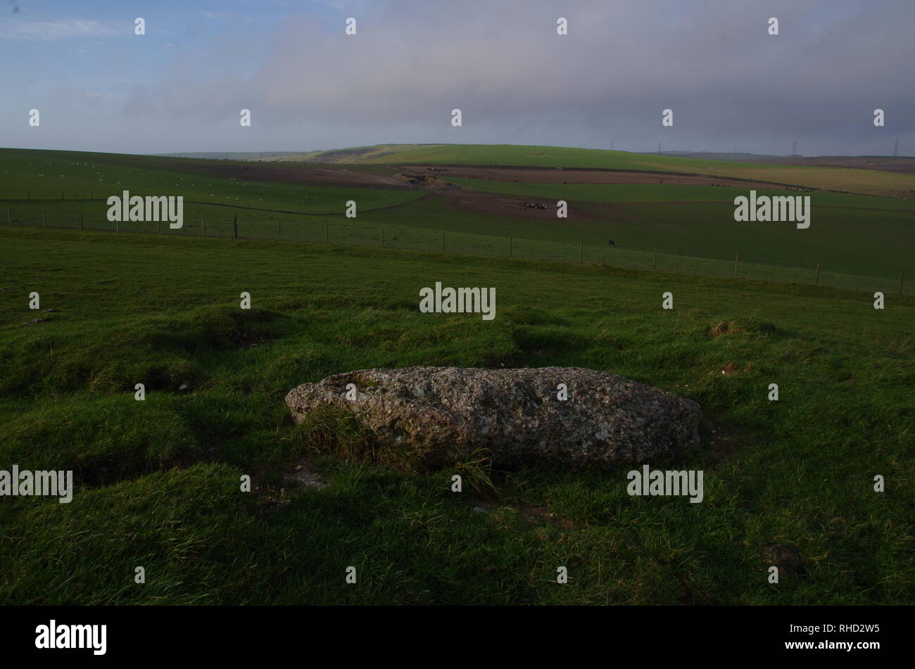 The Macmillan Way. Long-distance trail. Dorset. England. UK Stock Photo ...