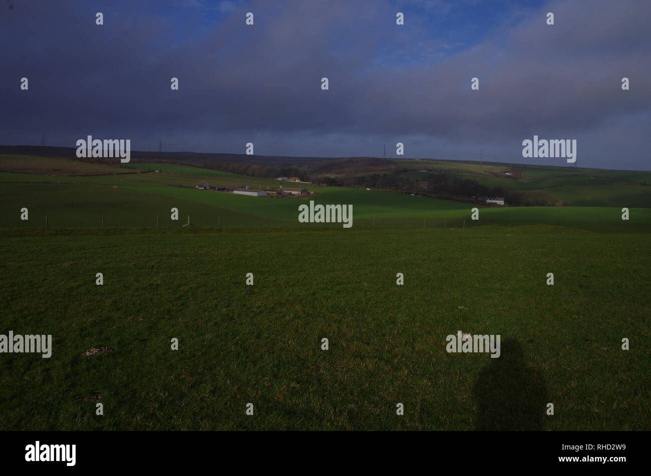 The Macmillan Way. Long-distance trail. Dorset. England. UK Stock Photo ...