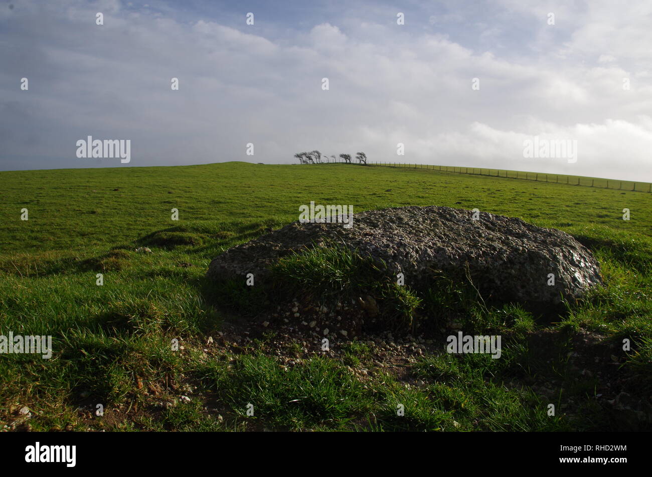 The Macmillan Way. Long-distance trail. Dorset. England. UK Stock Photo ...