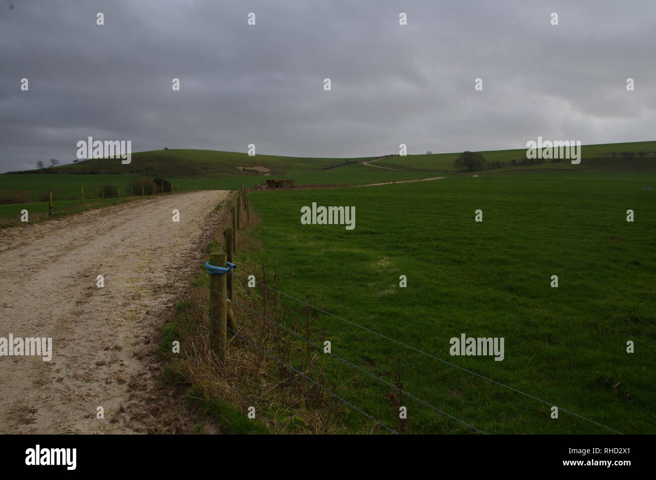 The Macmillan Way. Long-distance trail. Dorset. England. UK Stock Photo ...