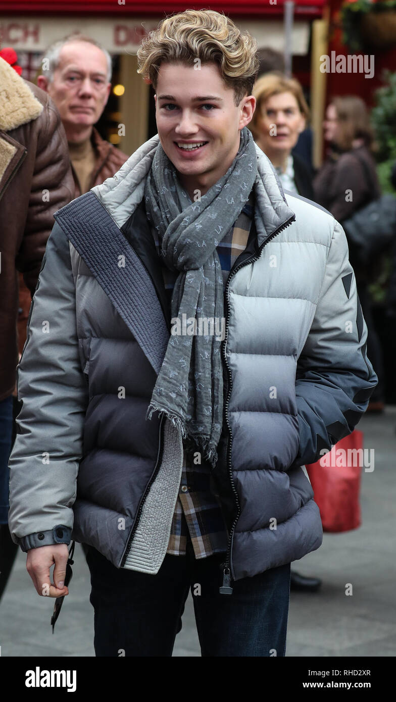 AJ Pritchard and his brother, Curtis, at Global House a week after ...