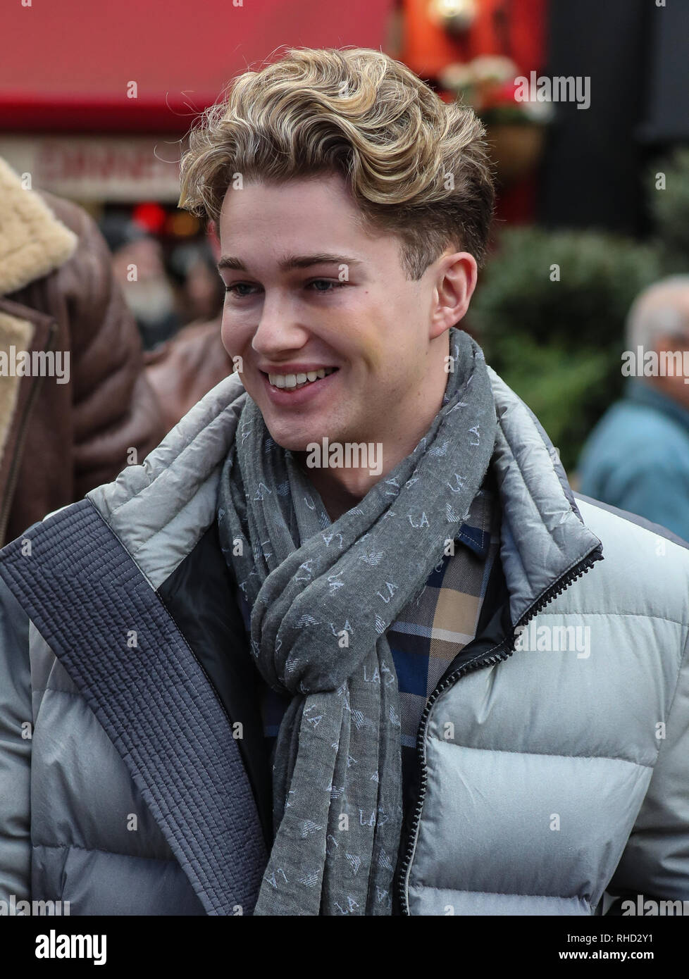 AJ Pritchard and his brother, Curtis, at Global House a week after ...