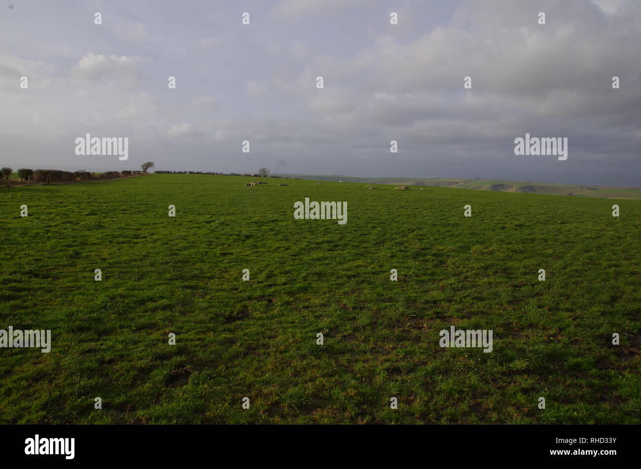 The Macmillan Way. Long-distance trail. Dorset. England. UK Stock Photo ...
