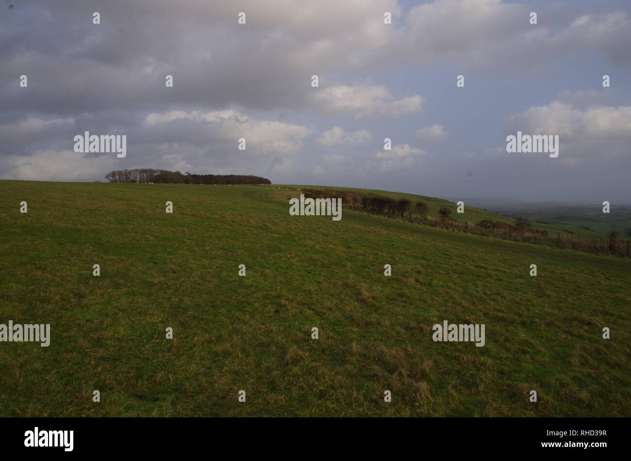 The Macmillan Way. Long-distance trail. Dorset. England. UK Stock Photo ...
