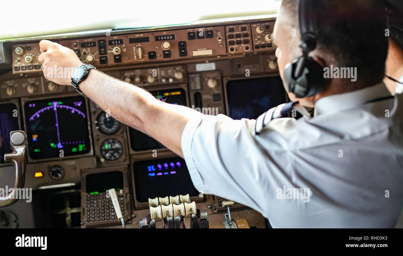 Indian man pilot hi-res stock photography and images - Alamy