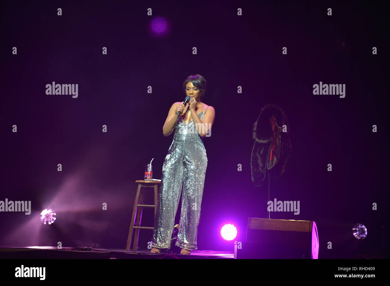 Tiffany haddish on stage hi-res stock photography and images - Alamy