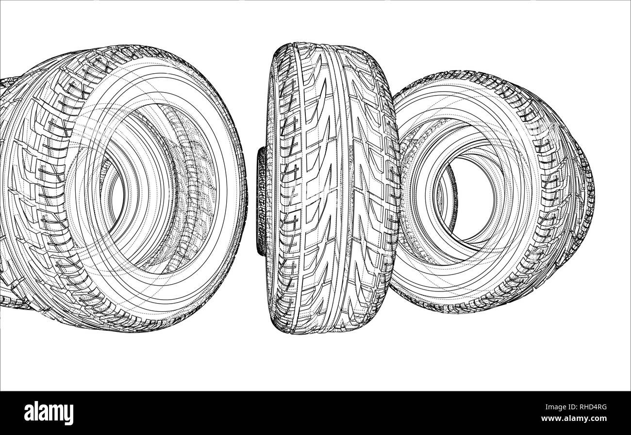 Tire front cover design hi-res stock photography and images - Alamy