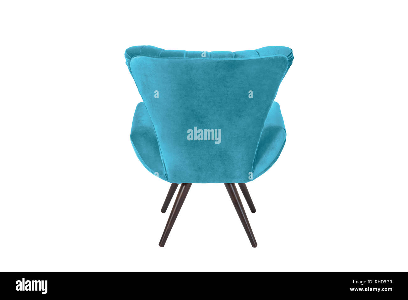 Color armchair. Modern designer chair on white background. Texture ...